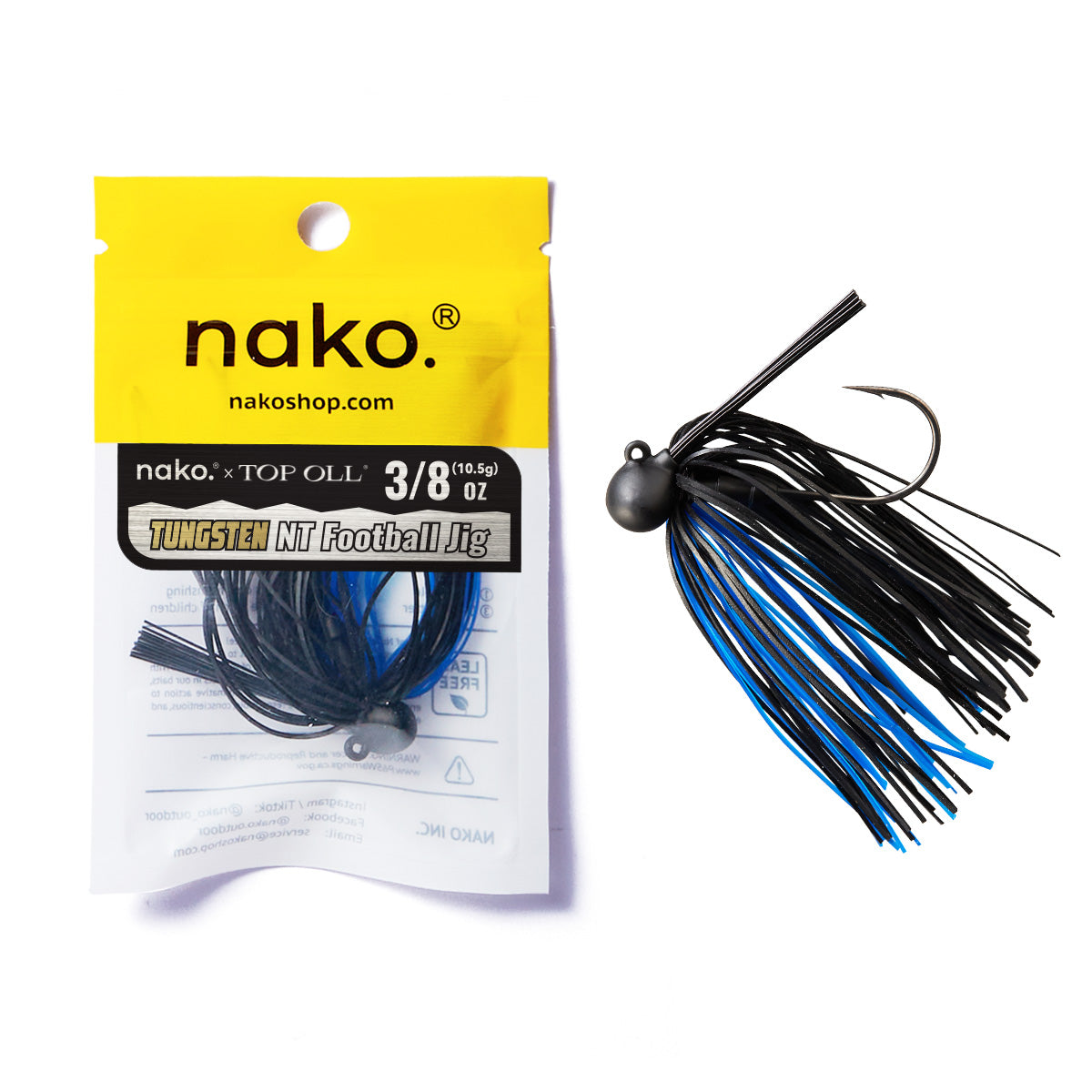Shop New Design Nako NT Tungsten Football Jig Now