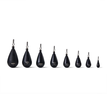 Tungsten Drop Shot Weights | Skinny, Tear Drop & Round | Nako